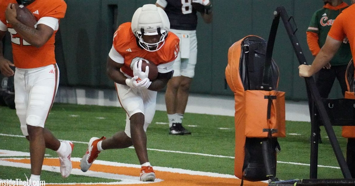 RB CharMar Brown brings physical style to No. 10 Miami's backfield
