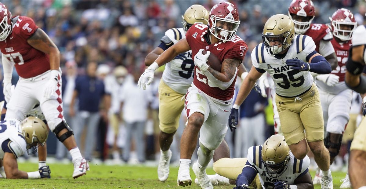 Temple 2025: Final Pro Football Focus grades and snap counts