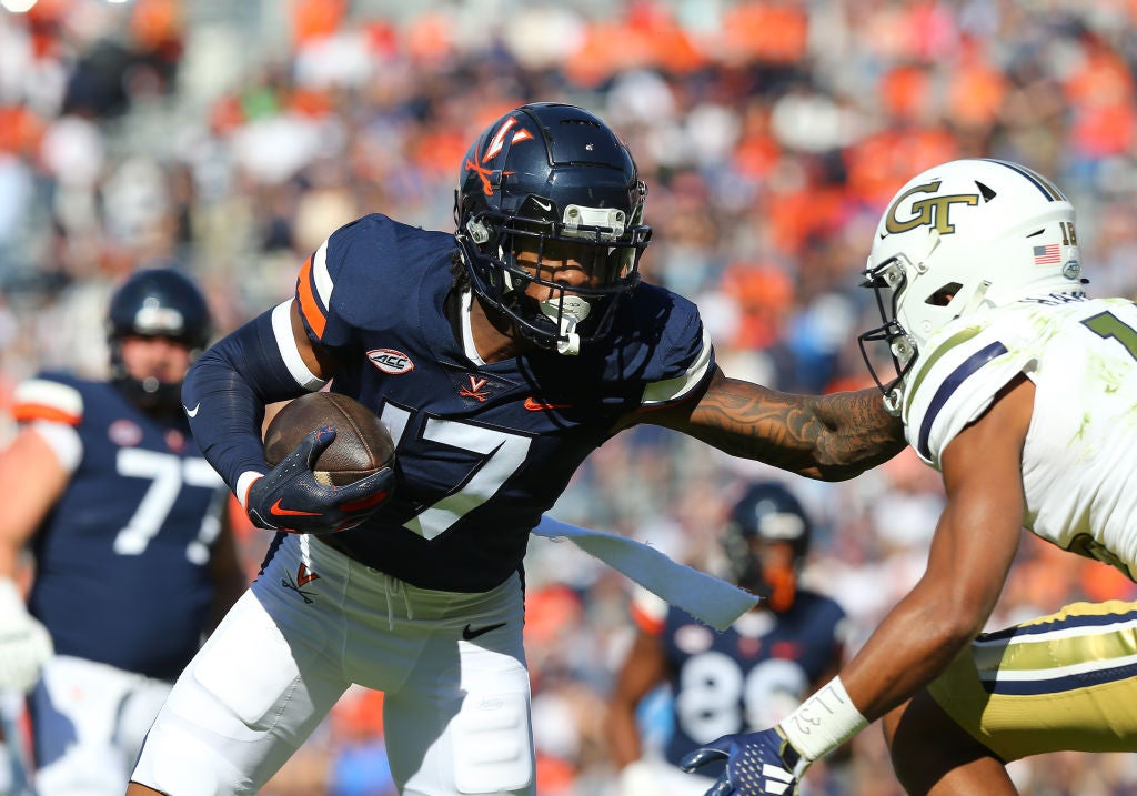 Virginia WR J.R. Wilson having ‘best offseason to date’, says WR coach ...