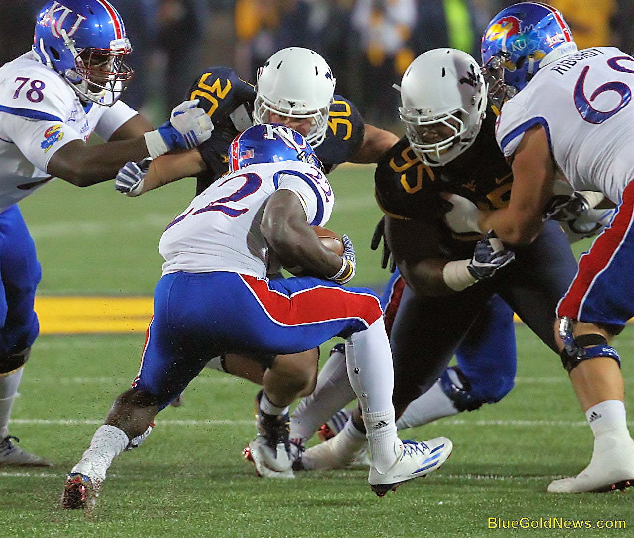 Photo Gallery III: WVU - Kansas