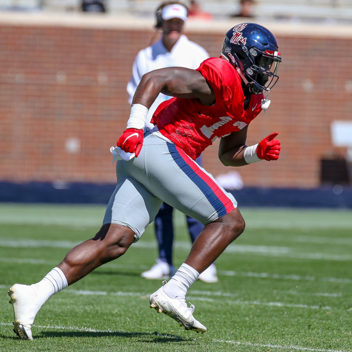 More Photos | Full gallery from Ole Miss spring practice