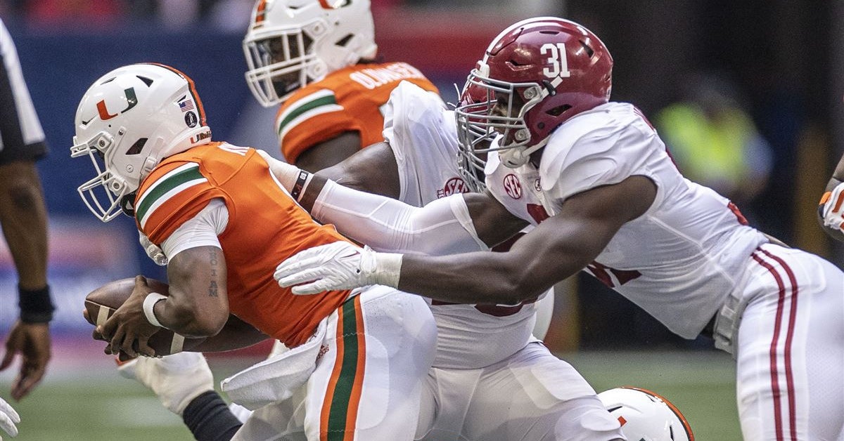 Alabama LB Will Anderson 'questionable' after injury vs. Mercer