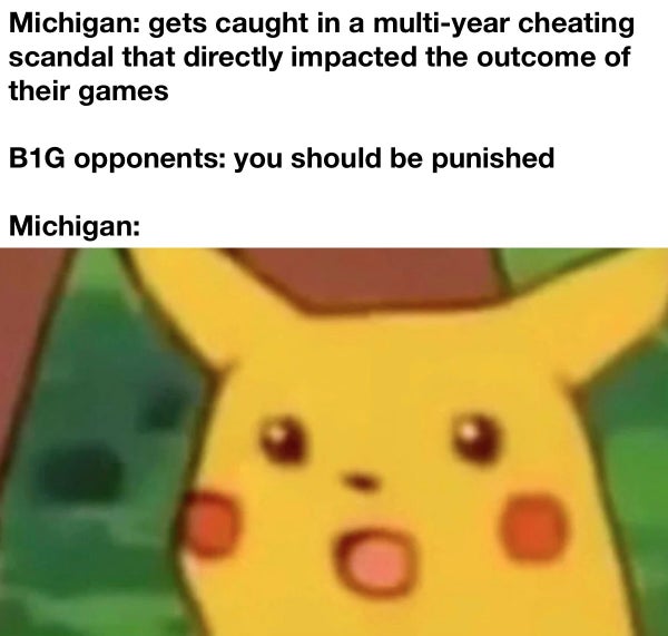 Official Michigan cheating meme thread