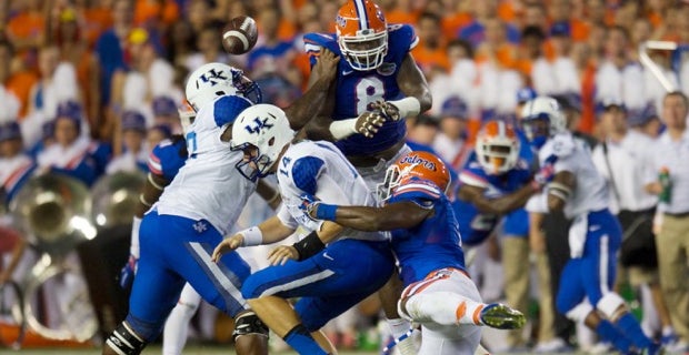 By The Numbers: Florida's Pass Rush vs. Kentuckky