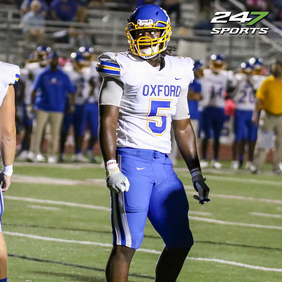 The latest with Oxford High School (Miss.) linebacker Alex Sanford