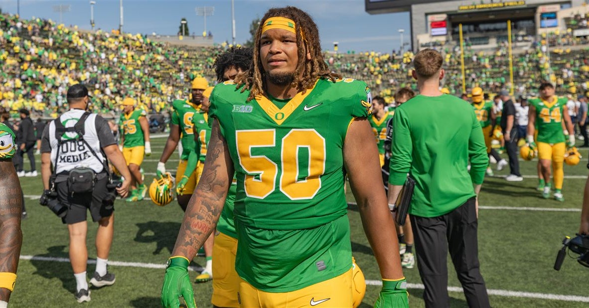 Oregon transfer DL Tionne Gray locks in one visit, has several programs ...