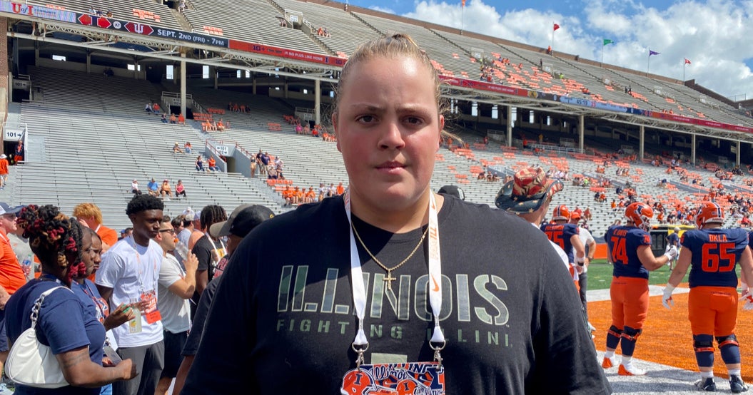 2025 Ohio OL Jake Cook recaps Illini visit