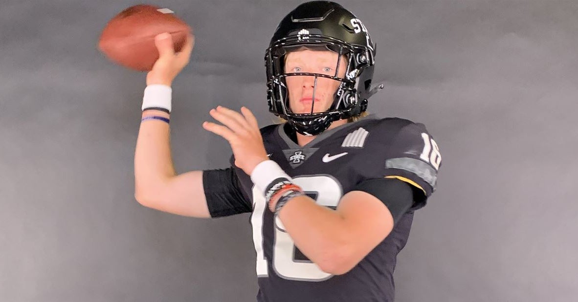 Iowa State “definitely up there” for QB Brayden Dorman, hopes to visit ...