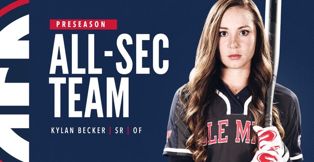 Kylan Becker Named To Preseason All-SEC Softball Team