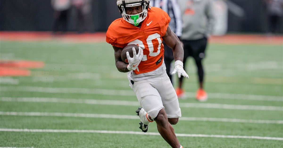 Injury updates: Oklahoma State running back Rodney Fields among those ...
