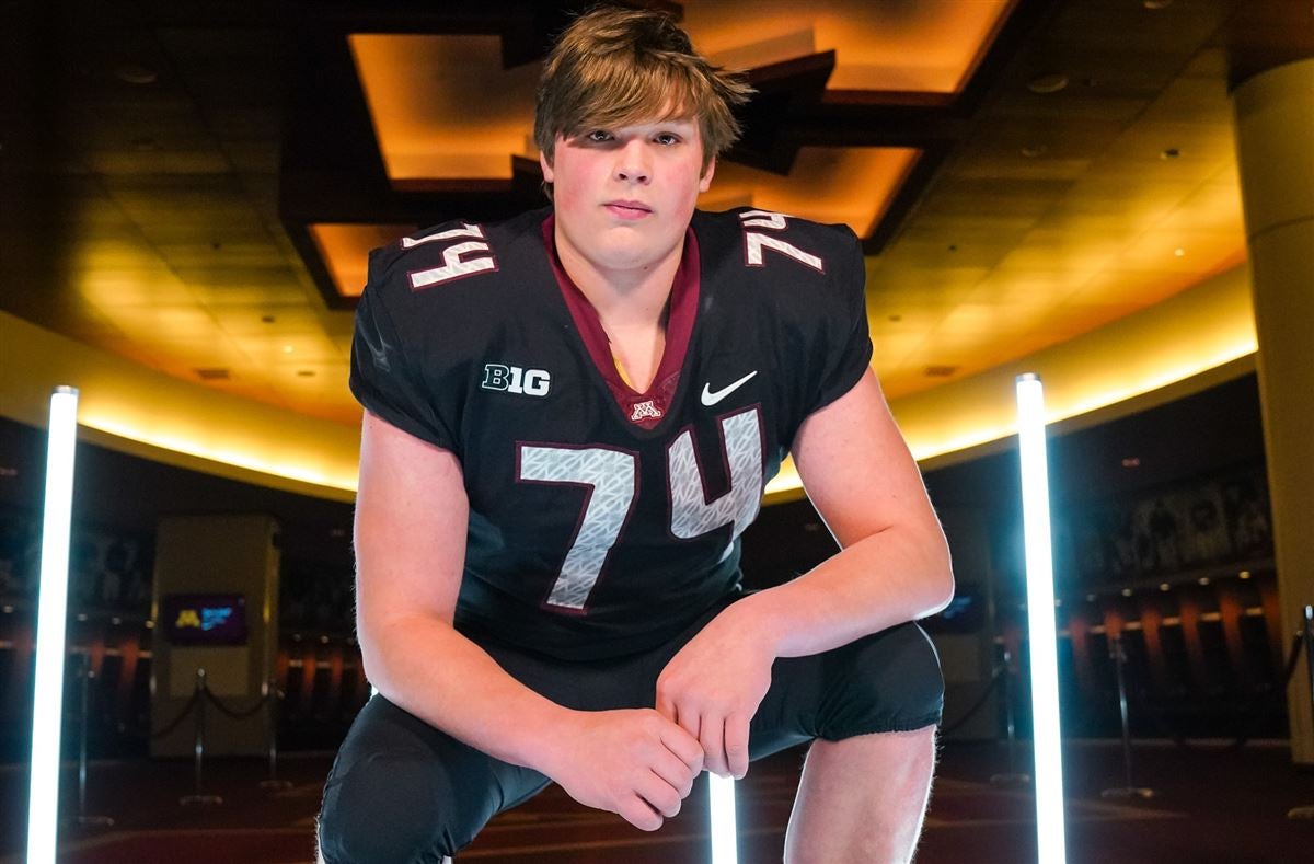 Minnesota keeping a close eye on 2024 Braham OL Brycen Lotz