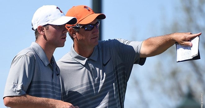 Oklahoma State leads after 1st Round of NCAA Golf