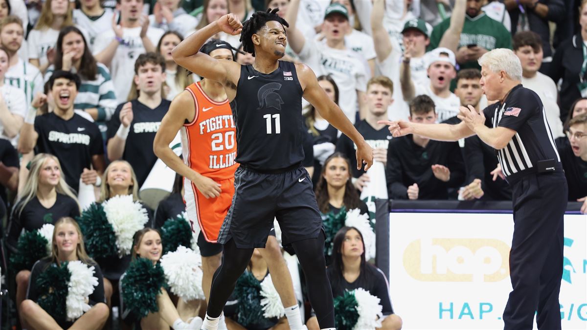 Michigan State lands potential season-saving victory over No. 10 Illinois