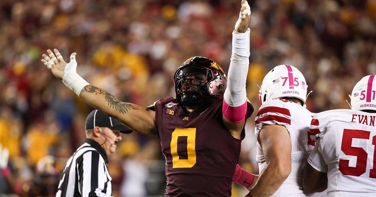 Takeaways as Minnesota Football earns a win over #25 Nebraska, 24-6