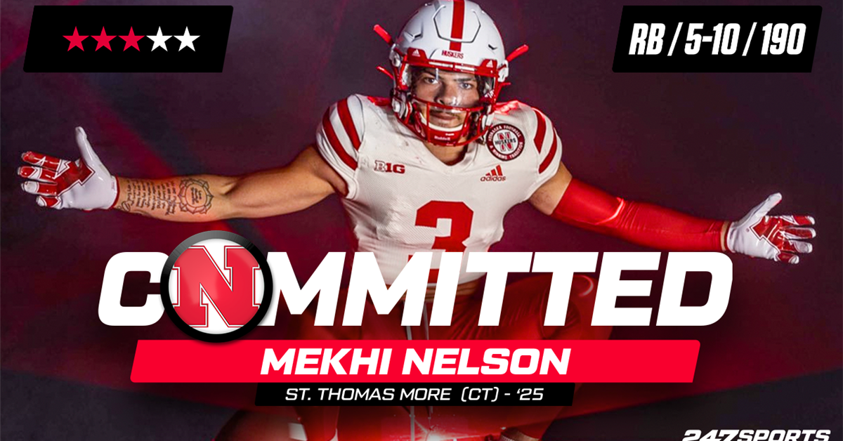 RB Mekhi Nelson commits to Nebraska, reclassifies into '24 class