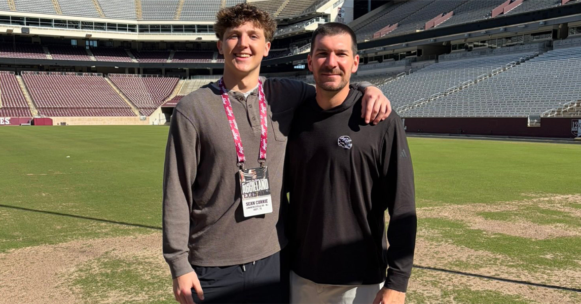 2027 TE Sean Currie recaps weekend visit with Texas A&M: "One of my ...
