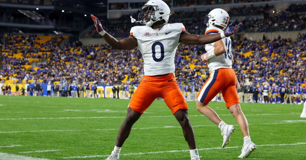 Virginia running back Xavier Brown ruled out for rest of season, other ...