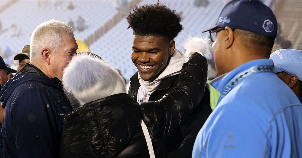 Photos: Trent Simpson at Kenan Stadium