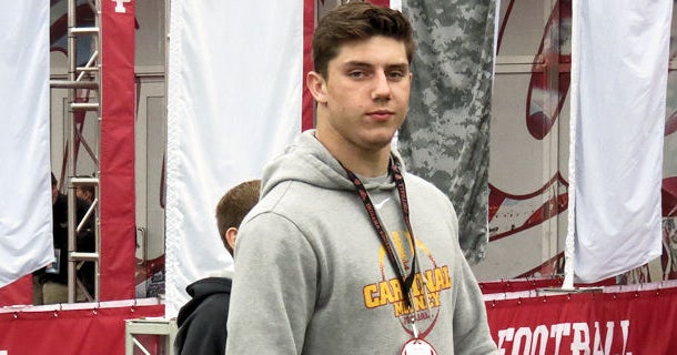 Junior linebacker Luke Fulton enjoys Cincinnati visit