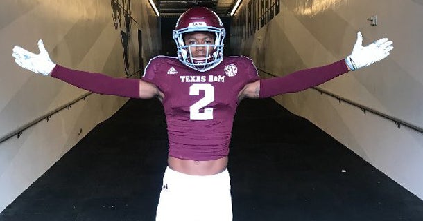 Texas A&M picks up first 2020 defensive commit in Major Burns