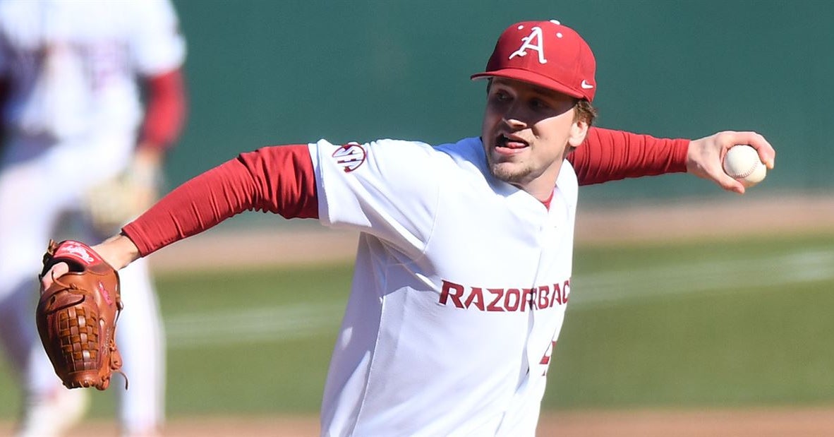 Arkansas pitching comes together to toss shutout in series-clincher