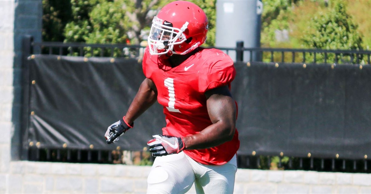 Photos: Scenes from UGA spring practice No. 7
