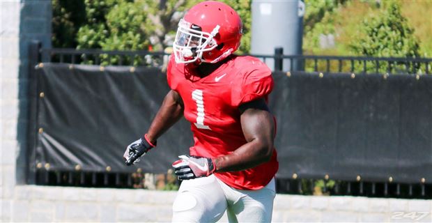 Photos: Scenes from UGA spring practice No. 7