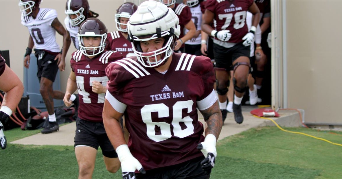 A&M OL Jordan Spasojevic-Moko enters the NCAA transfer portal