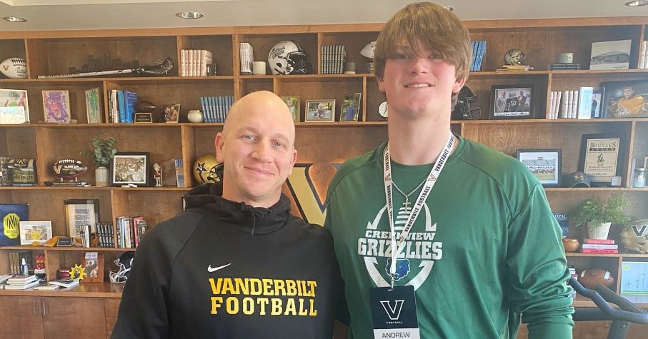 Vanderbilt visit impresses 2024 Georgia OL Andrew Rosinski Vanderbilt visit impresses 2024 Georgia OL Andrew Rosinski