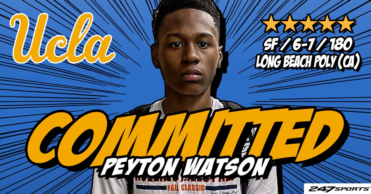 Peyton Watson's Uncle Talks About What Went into Commitment