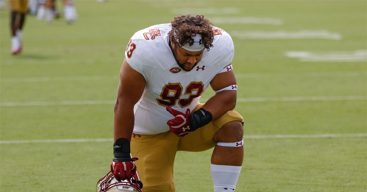 Boston College DL Luc Bequette enters NCAA Transfer Portal
