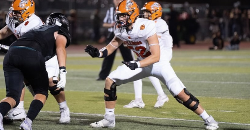 Michigan State re-affirms offer to 2027 Brighton OT Jack Carlson during ...