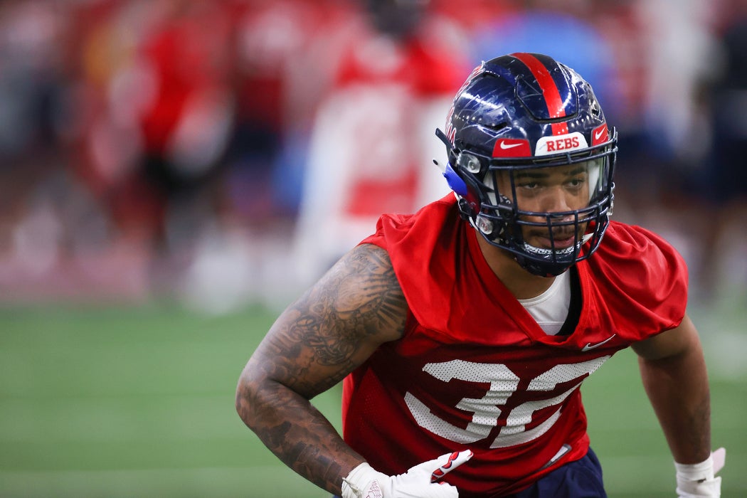 Photos: Spring practices off and running for Ole Miss football