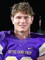 Brock Locnikar, Notre Dame Preparatory, Inside Linebacker