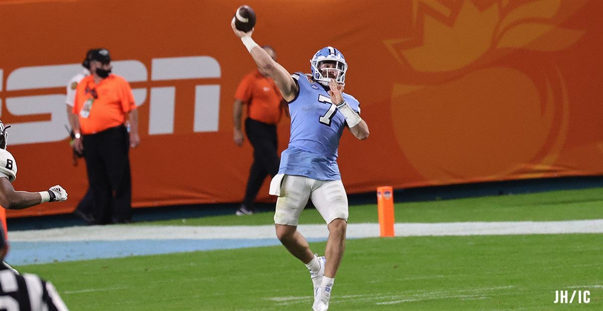 UNC Quarterback Sam Howell Second in 2021 Heisman Odds