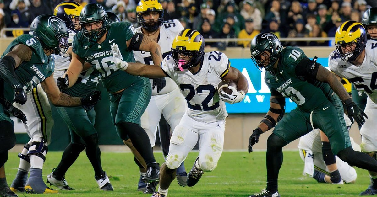 Michigan running back Justice Haynes entering the Transfer Portal