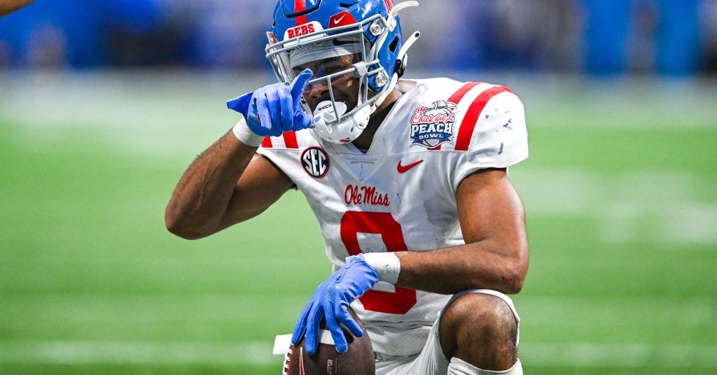 Ole Miss wide receiver Tre Harris named AP preseason All-American