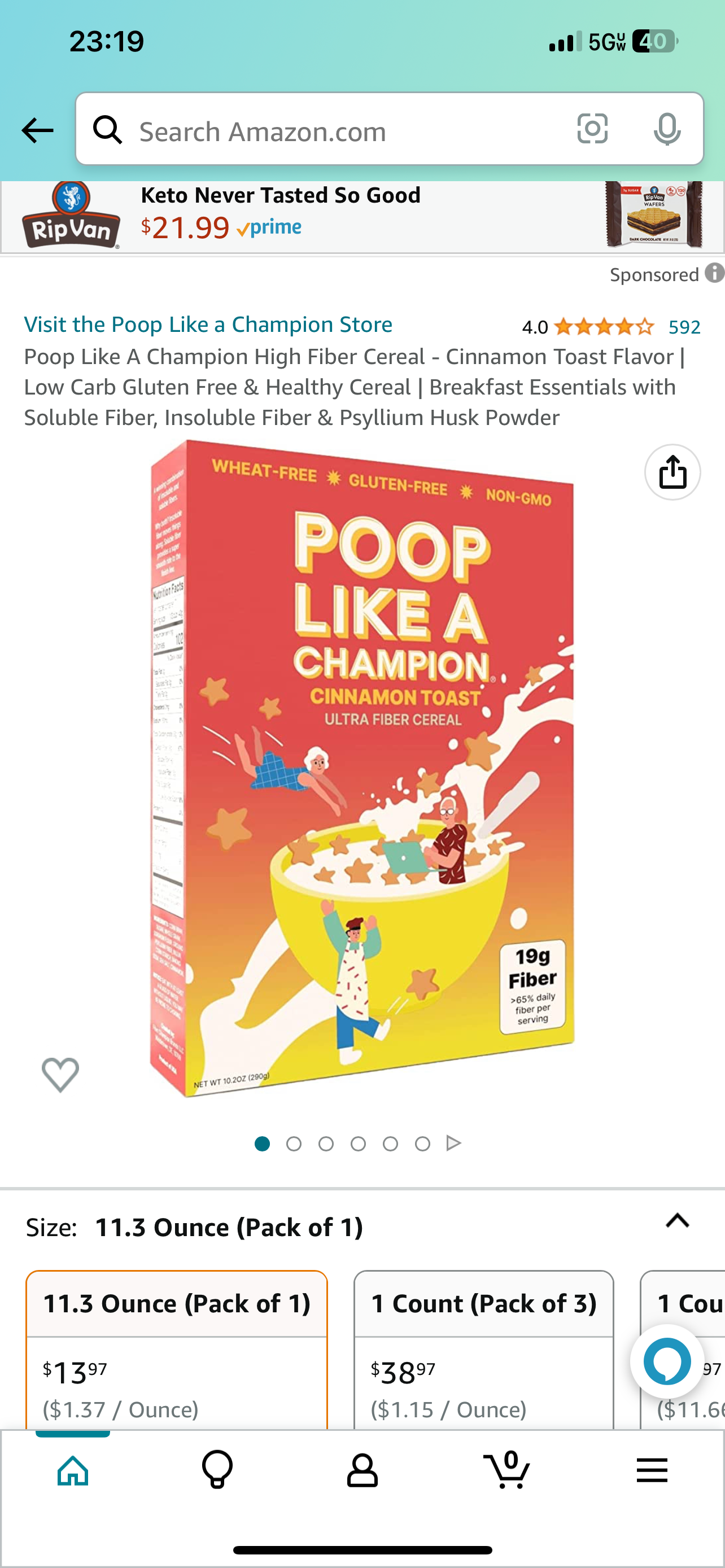 Poop like a champion