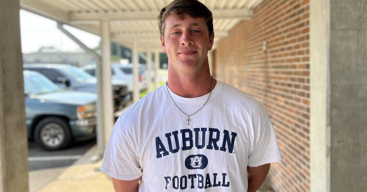 'A blessing' for Chilton County TE Hunter Ousley to receive Auburn PWO ...