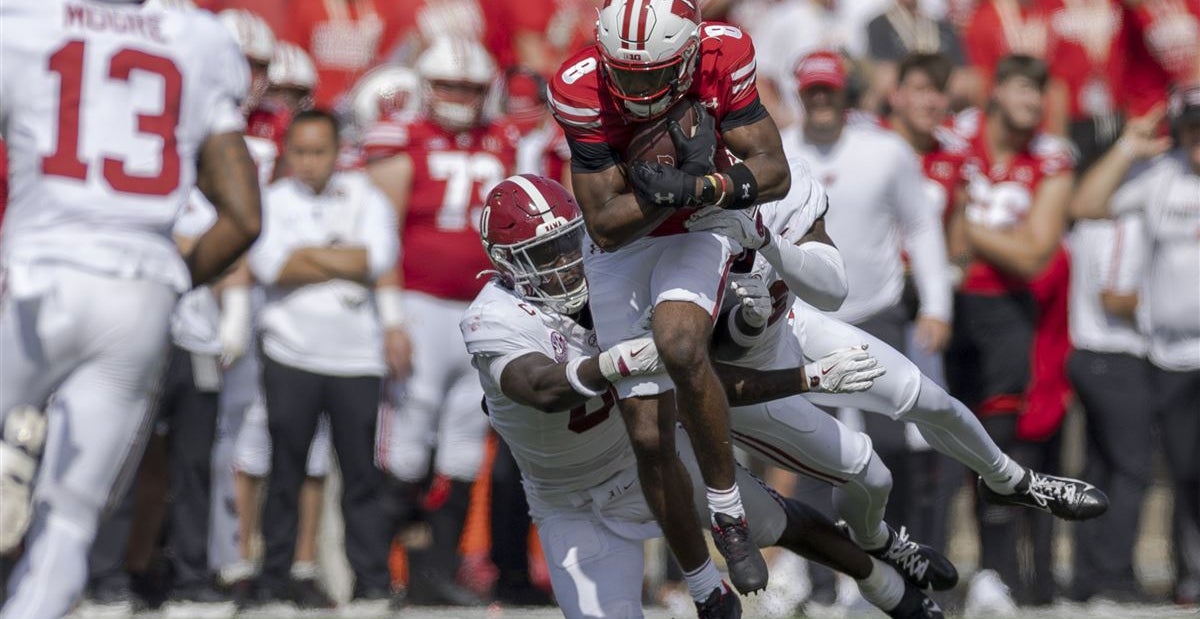 Key Wisconsin Badgers: No. 7 - Senior WR Vinny Anthony