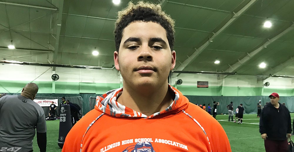 WATCH: 2020 DT Steven Lewis impresses at Elite Big Man Camp