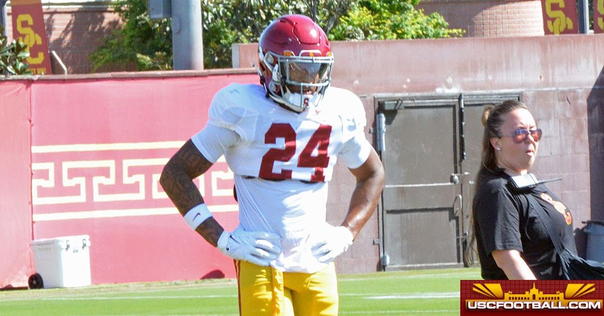 USC's Christian Pierce a starting safety contender thanks to big ...