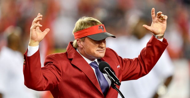 WATCH: Jon Gruden channels his inner 'Chucky' while breaking down QB ...