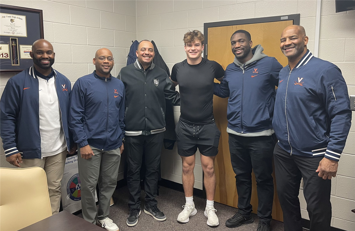 2025 LB Luke Metz receives Virginia offer , locks in visit