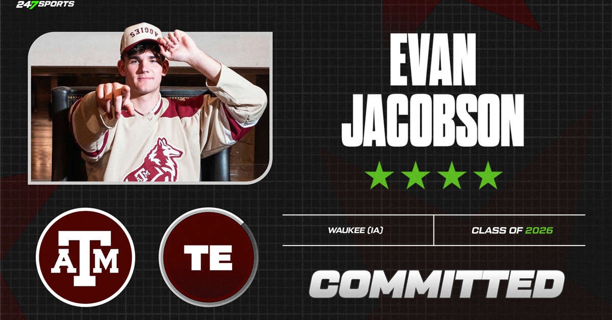 Texas A&M lands Top247 tight end Evan Jacobson