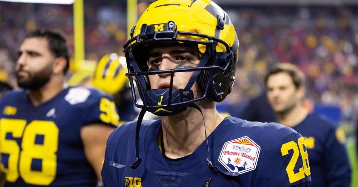 Michigan punt returner, special teams contributor Jake Thaw enters ...
