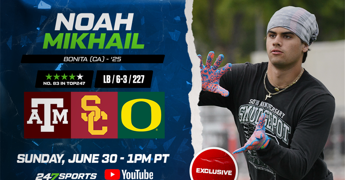 Elite linebacker Noah Mikhail set to reveal college commitment on ...