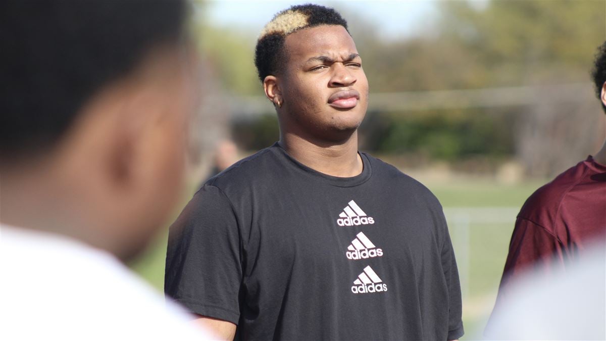 PHOTOS: Four-star defensive lineman Caleb Mitchell Irving working out ...