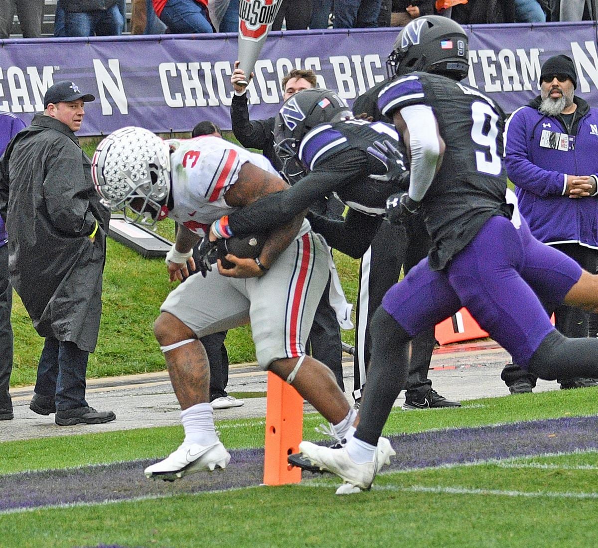 Sights and Sounds: Wind, rain and Wildcats could not stop Ohio State