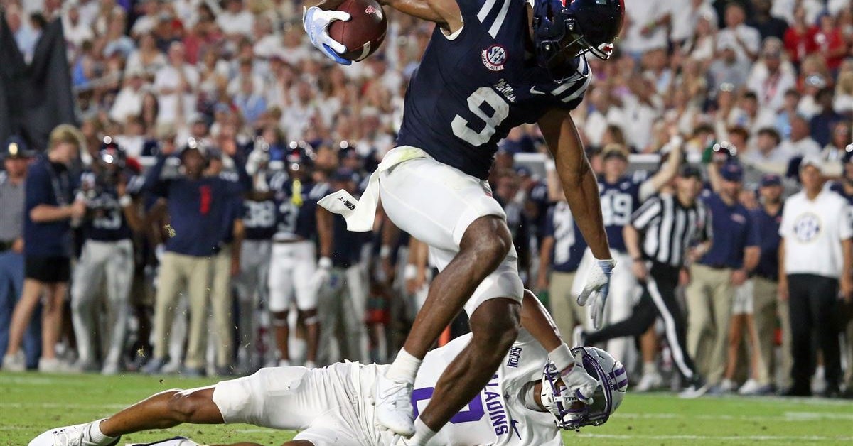 Ole Miss WR Tre Harris one of 11 seminalists for Biletnikoff Award